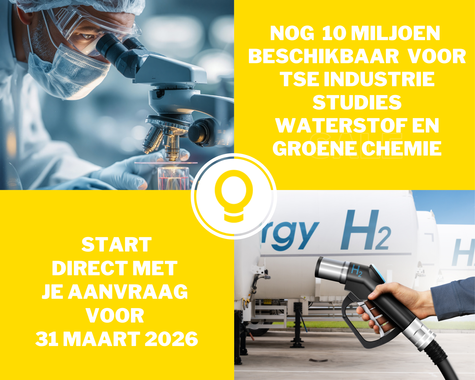 Nog 10 miljoen beschikbaar voor TSE Industrie studies: Waterstof en ...